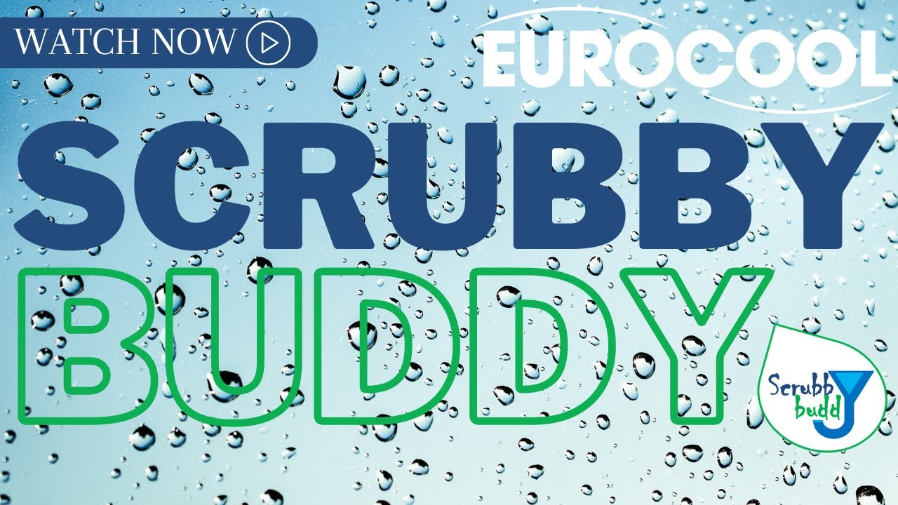 How to use the Scrubby Buddy when cleaning your AC unit - YouTube