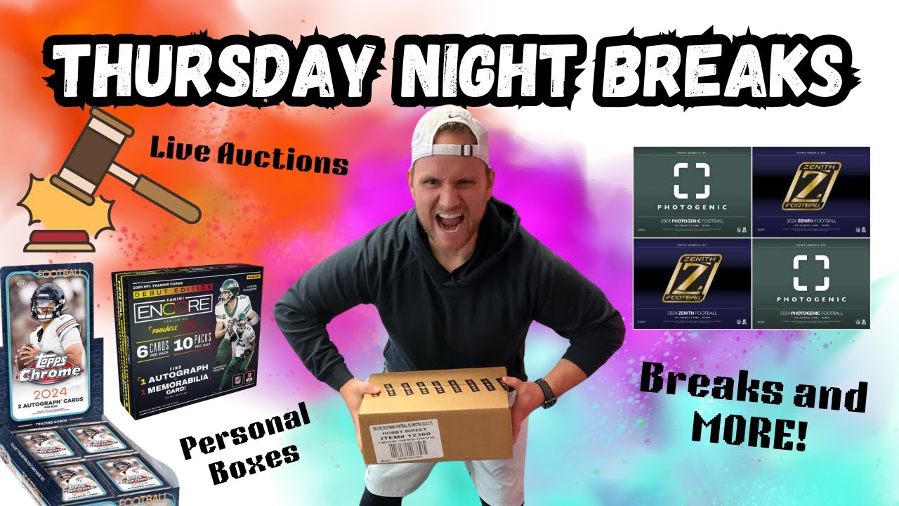 Thursday Night Rips - Live Auctions, Personal Boxes, Breaks and MORE 04 ...