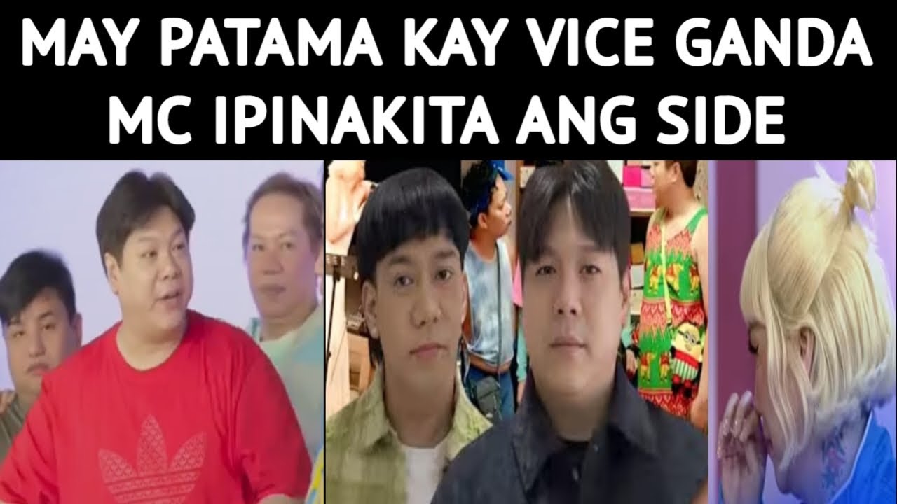 MC MAY PATAMA KAY VICE GANDA, MC IPINAKITA ANG SIDE - YouTube