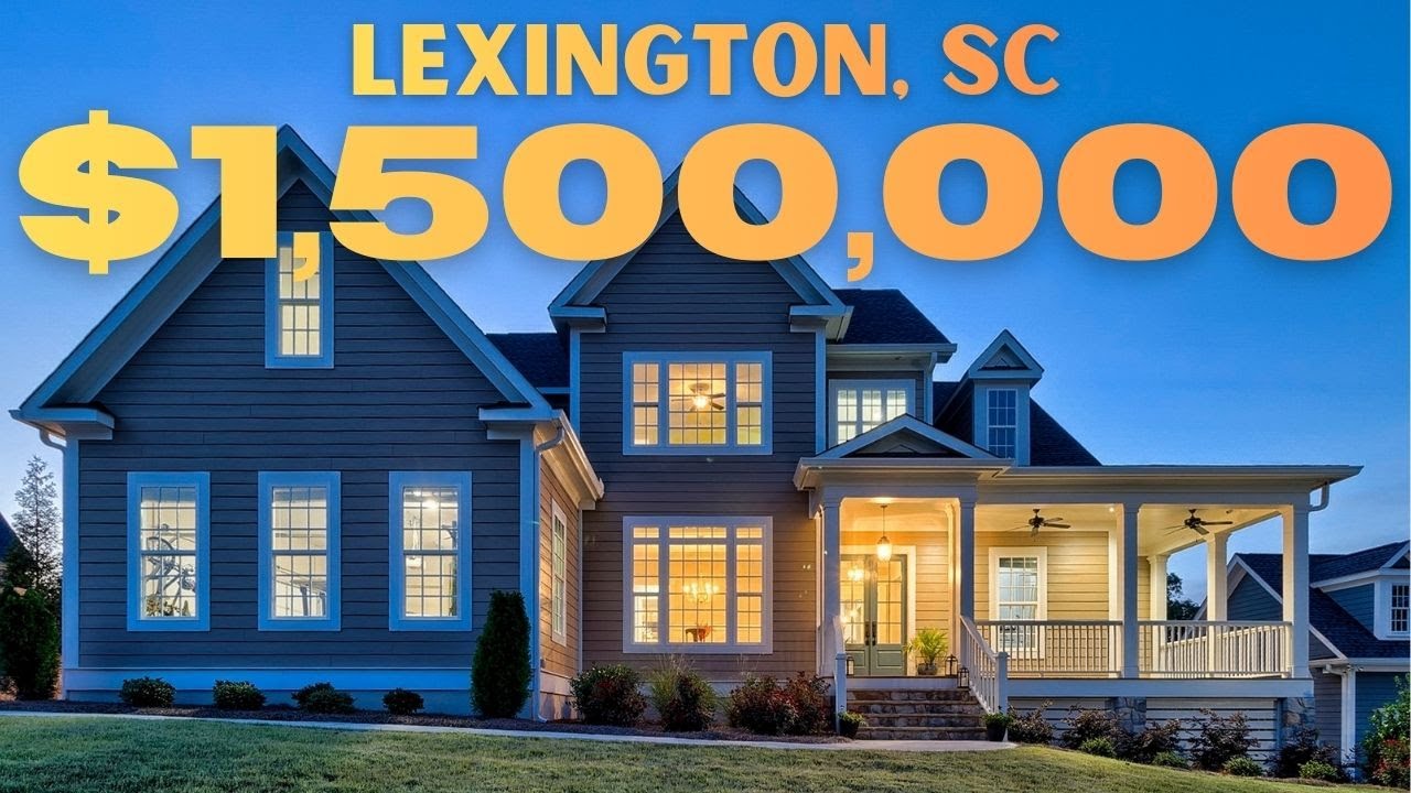 TOUR A Home in Lexington South Carolina's Saluda River Club - YouTube
