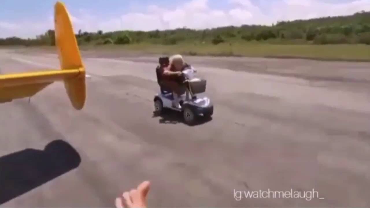 Fastest granny speeding - YouTube