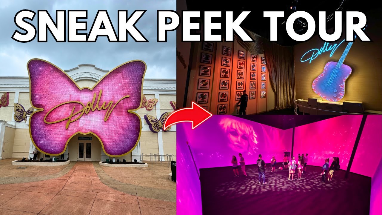 The Dolly Parton Experience Sneak Peek Tour | NEW at Dollywood! - YouTube