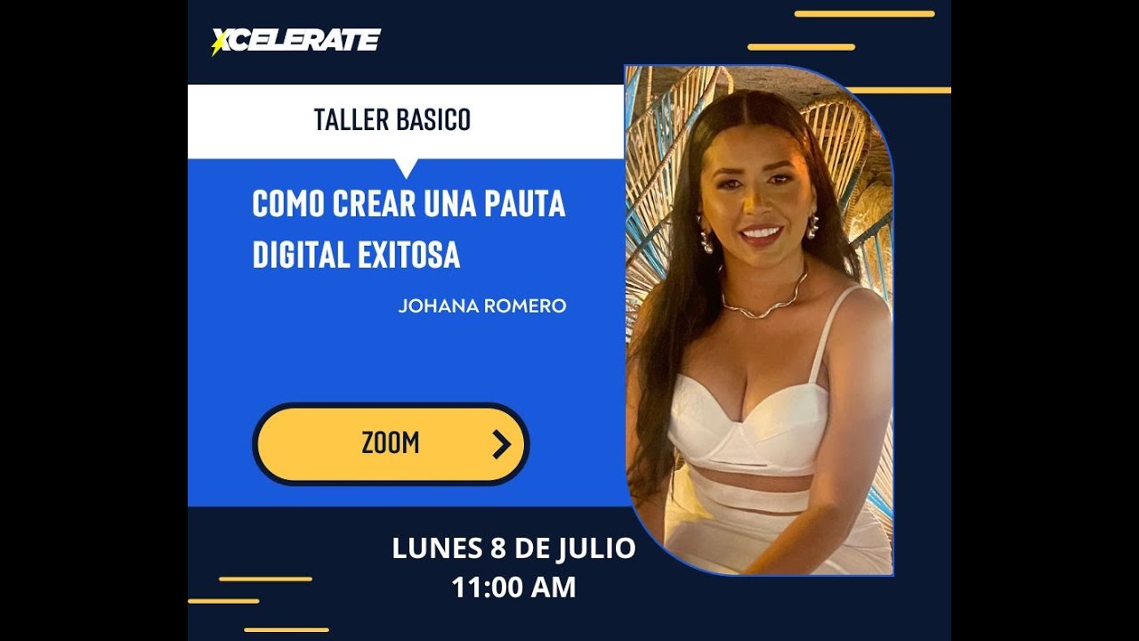 COMO CREAR UNA PAUTA DIGITAL EXITOSA CON JOHANA ROMERO - YouTube