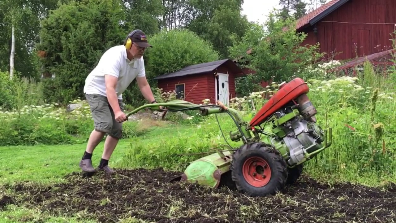 Agria 2400 it is ready to work! - YouTube