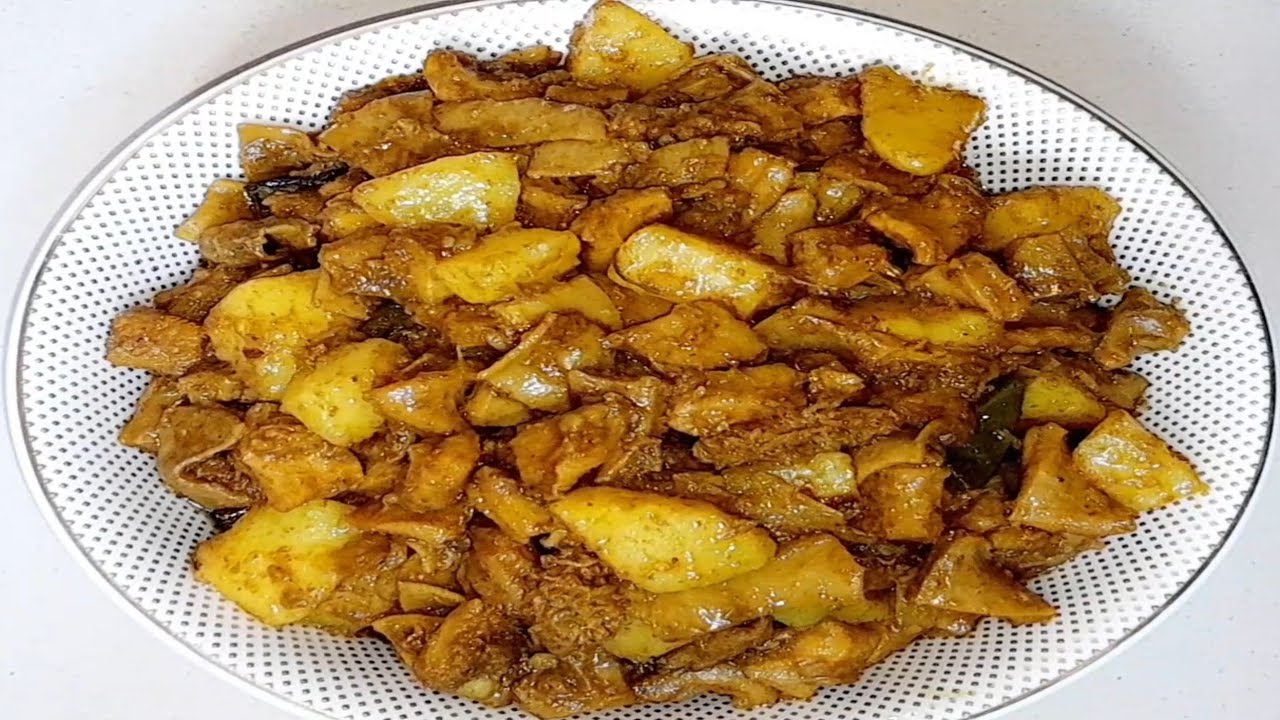 ভাইরাল আলু দিয়ে গরুর ভুড়ি ভুনা সবচেয়ে সহজ আর মজার রেসিপি Bot Vuna ...