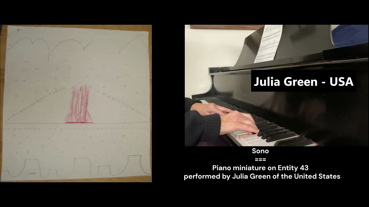 Sono ideogram (Entity 43) with performance by Julia Green - YouTube