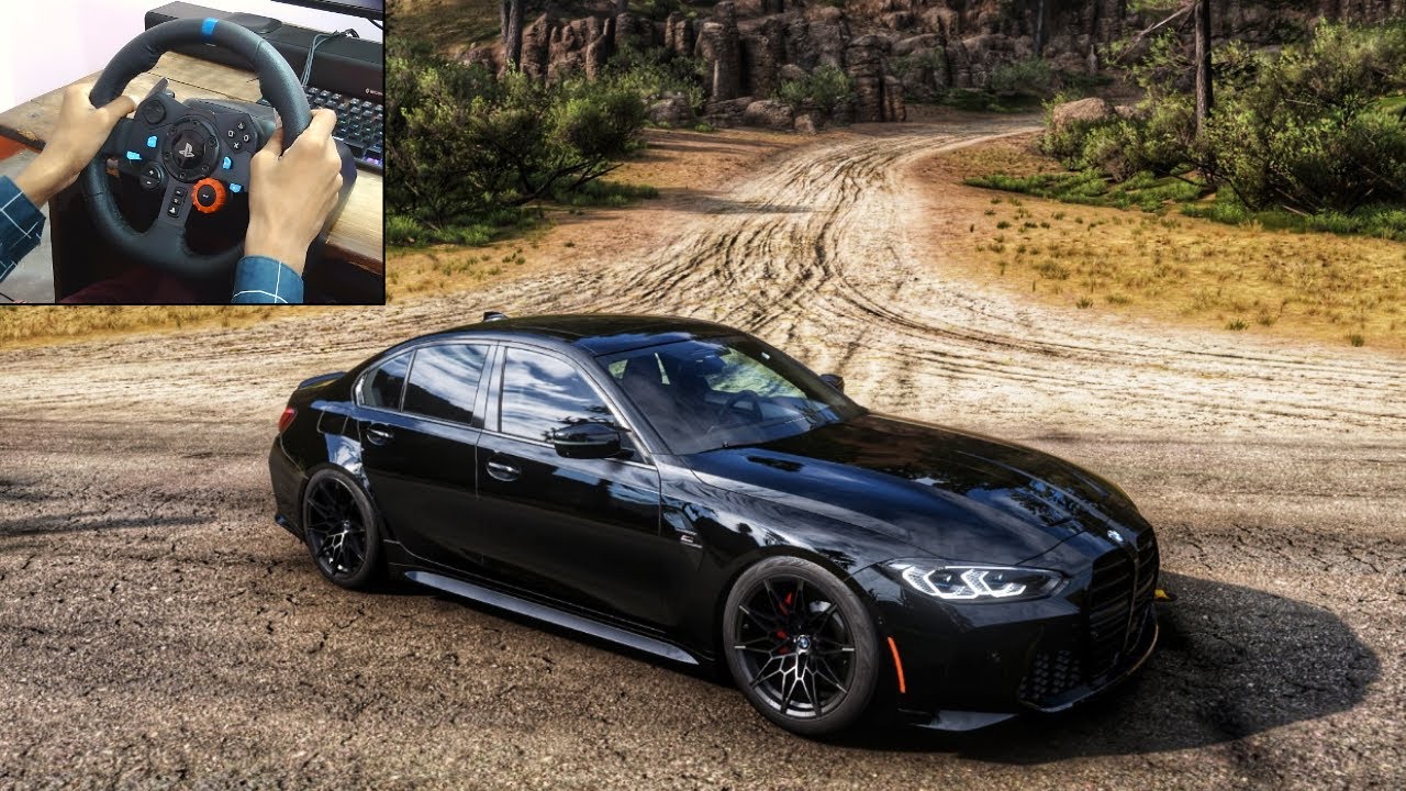 760HP BMW M3 Sedan Competition | Forza Horizon 5 | Logitech g29 ...
