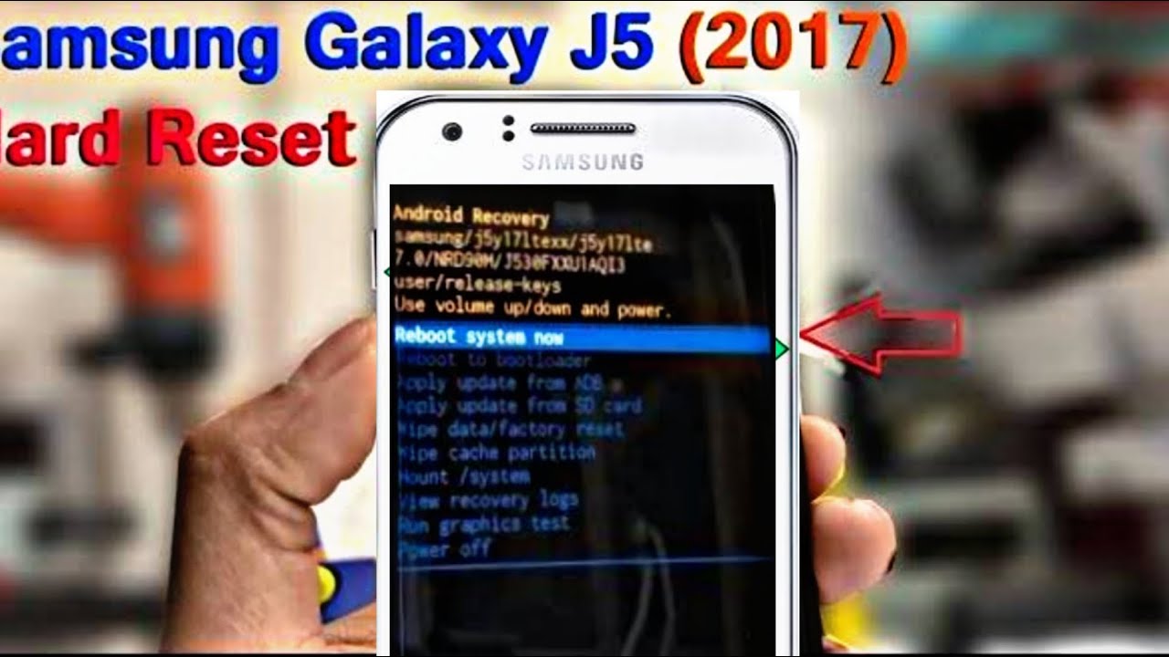 Samsung galaxy J5 (2017) Hard Reset Easy Trick 2024 - YouTube