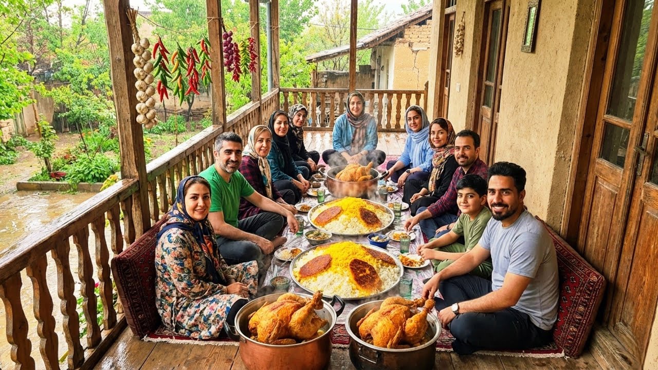 A Busy Day in the Garden | Planting Vegetables and Cooking Fried ...