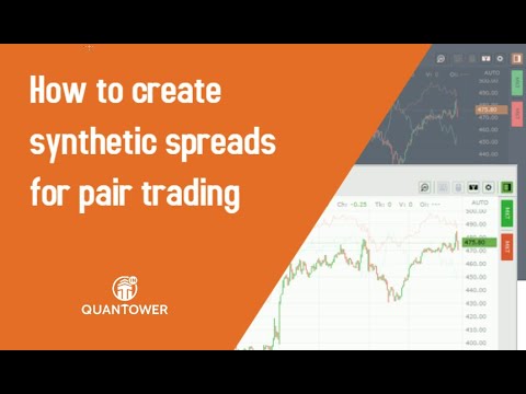How to Create Synthetic Spreads for Pair Trading - YouTube