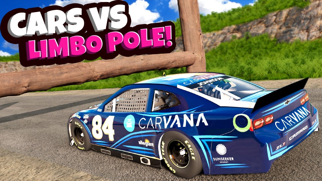 Testing Cars vs Limbo Bars Creates CRASHES in BeamNG Drive Mods! - YouTube