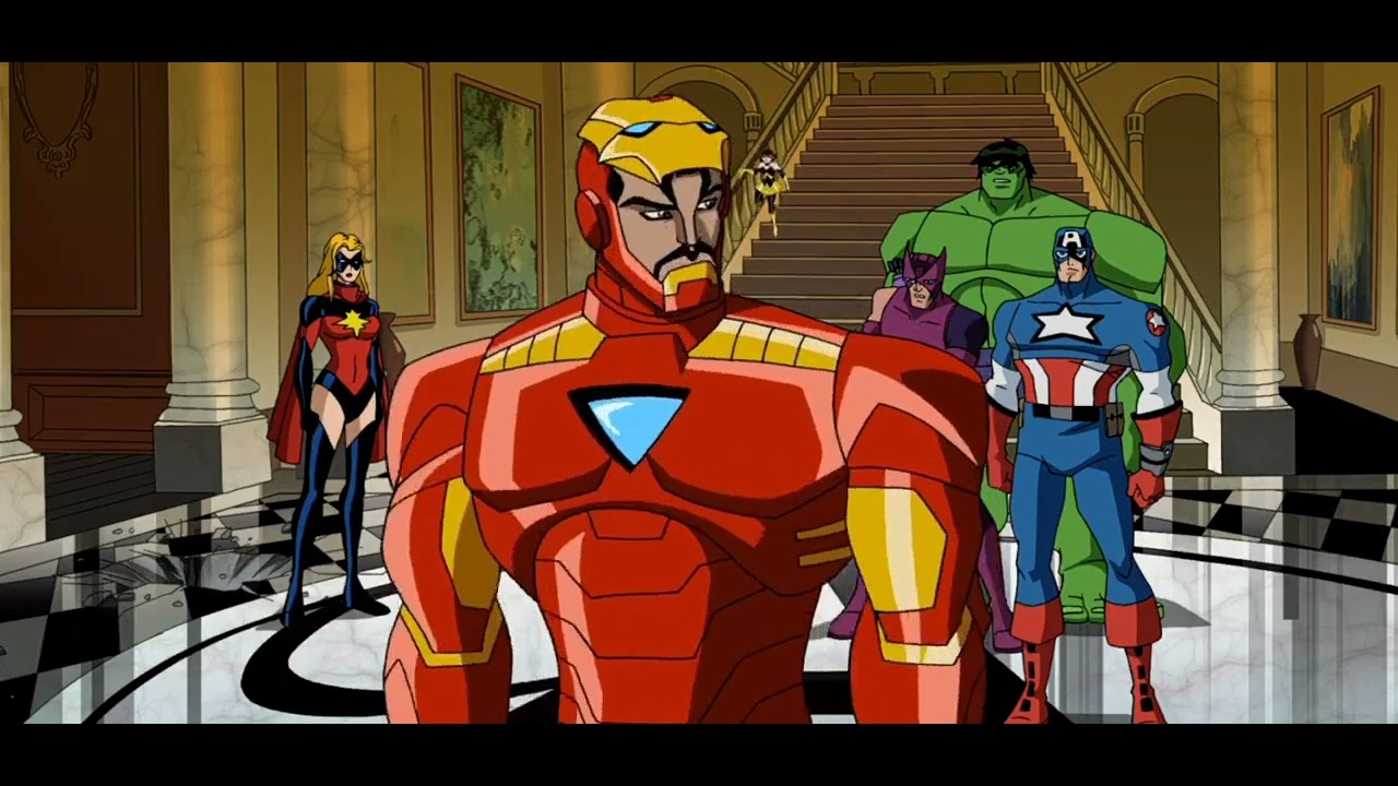 Hulk and Hawkeye vs Ironman and ms marvel fight scene - YouTube
