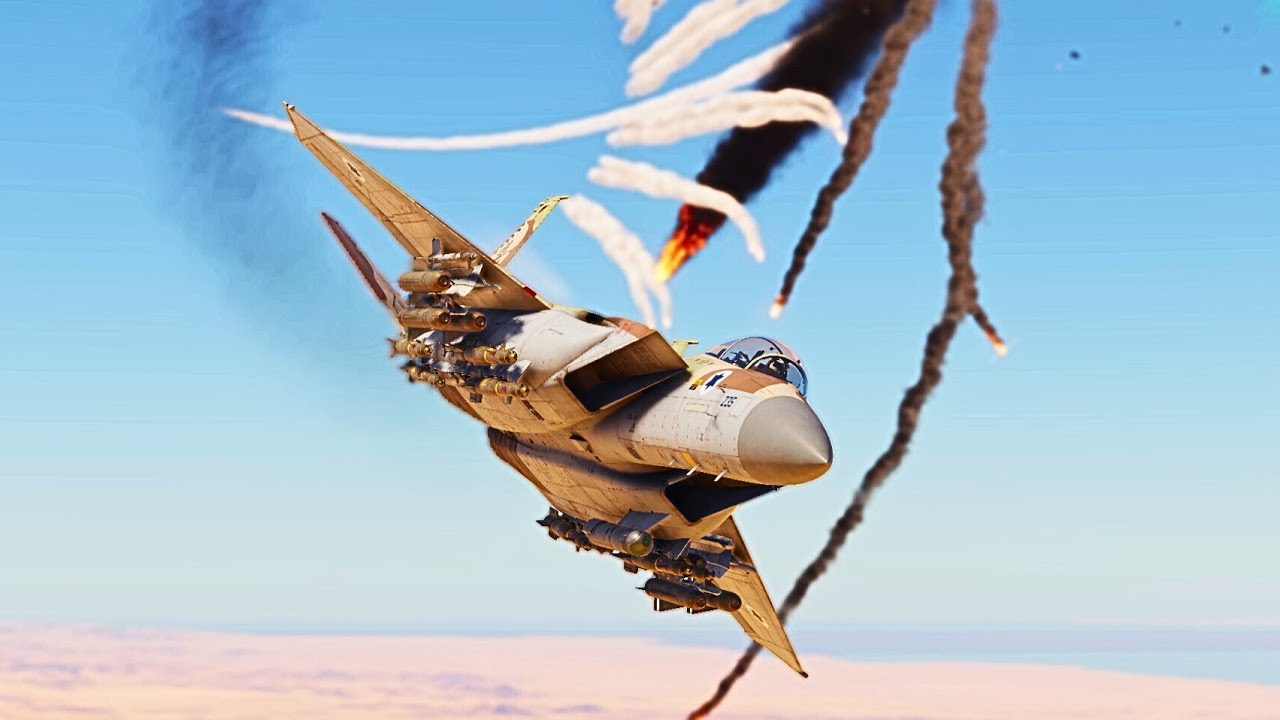 🇮🇱 Israeli F-15E " Strike Eagle": Combat Aircraft☠️| 8x8 "ALA43 ...