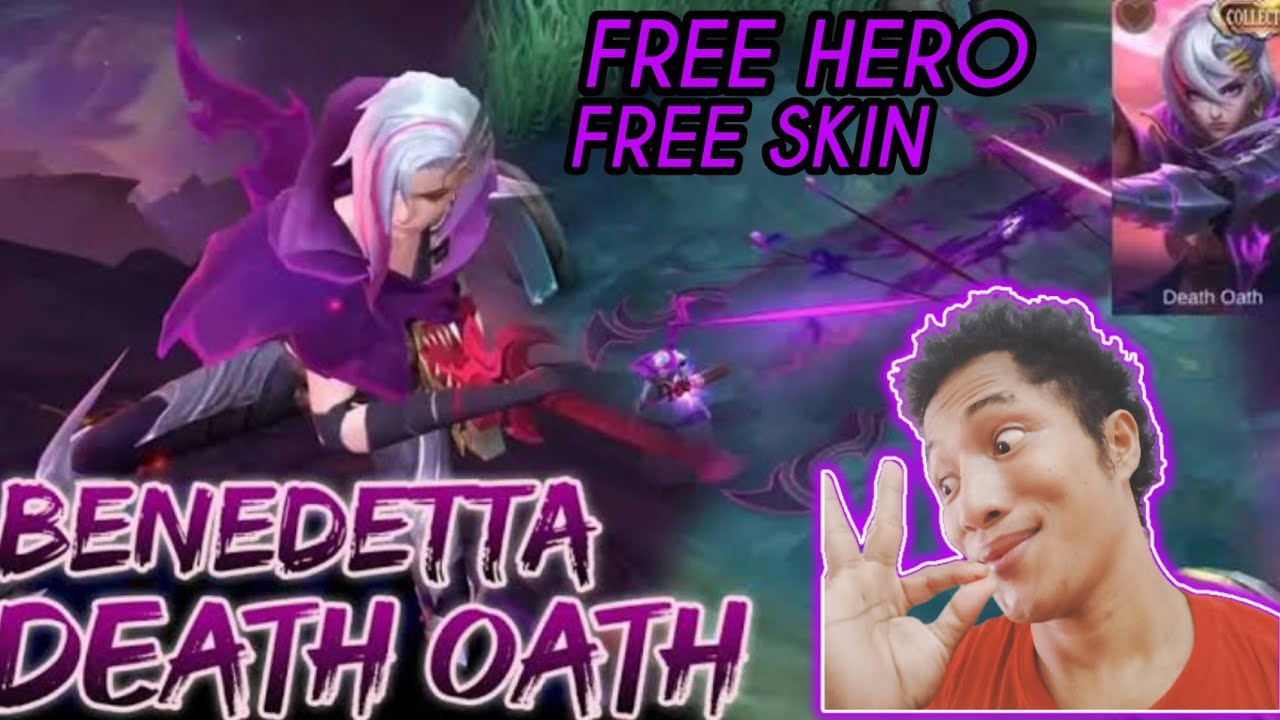 YES LUCKY SPIN USE TICKET GOT FREE HERO & SKIN BENEDETTA DEATH OATH ...