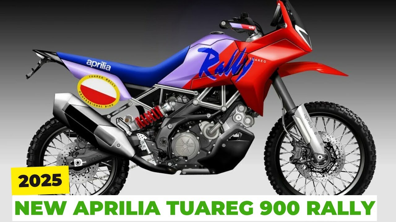 2025 NEW APRILIA TUAREG 900 RALLY REVEALED !! - YouTube
