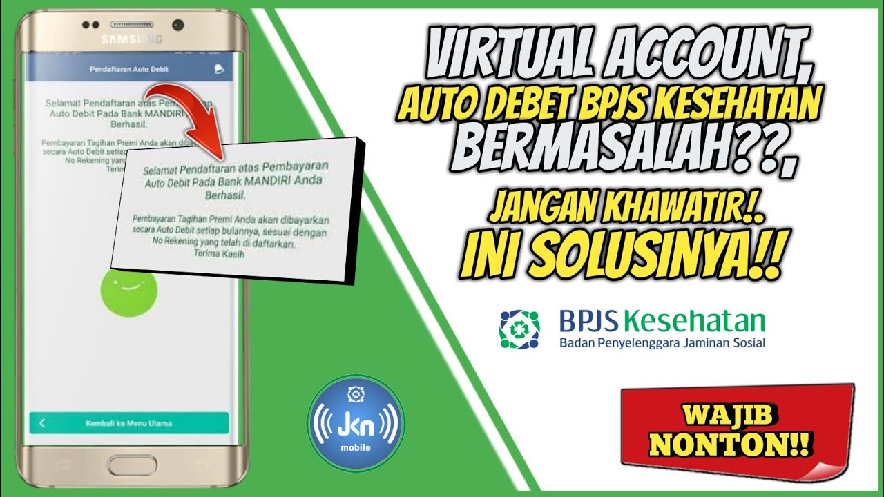 Permasalahan Virtual account dan auto debet bpjs kesehatan yang sering ...