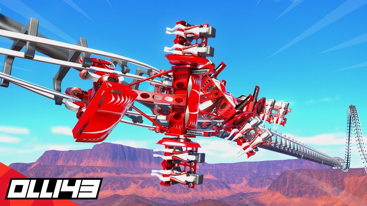 a futuristic roller coaster build experiment gone horribly wrong ...