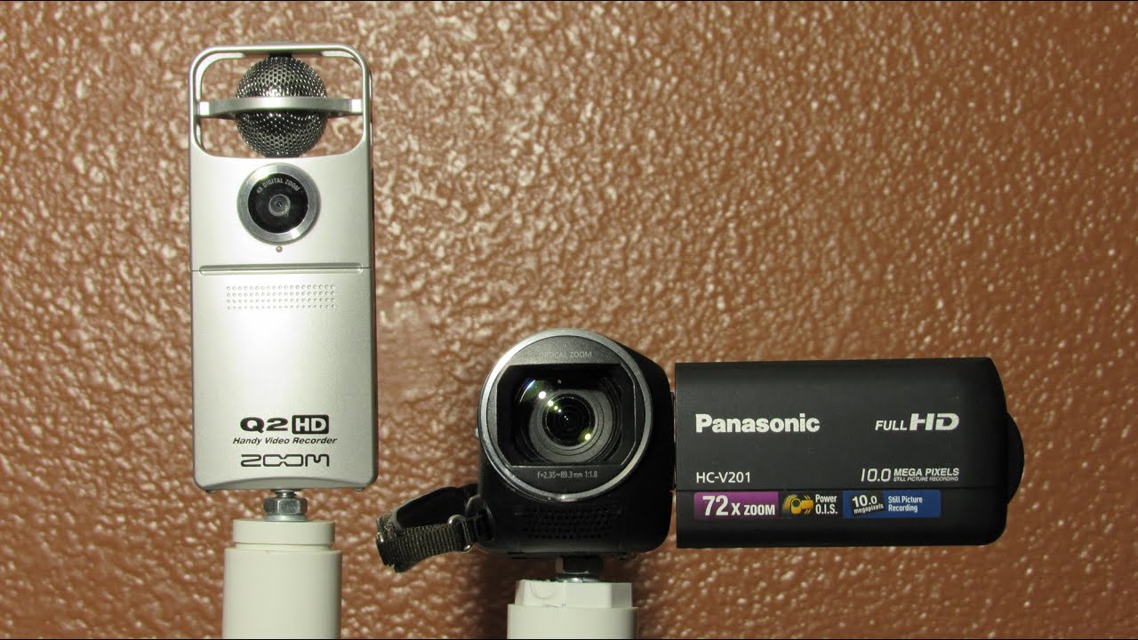 The Zoom Q2HD vs Regular Camera Microphones - YouTube