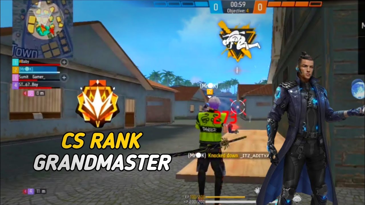 master to grandmaster FF cs rank || #mrk2771 #freefire - YouTube