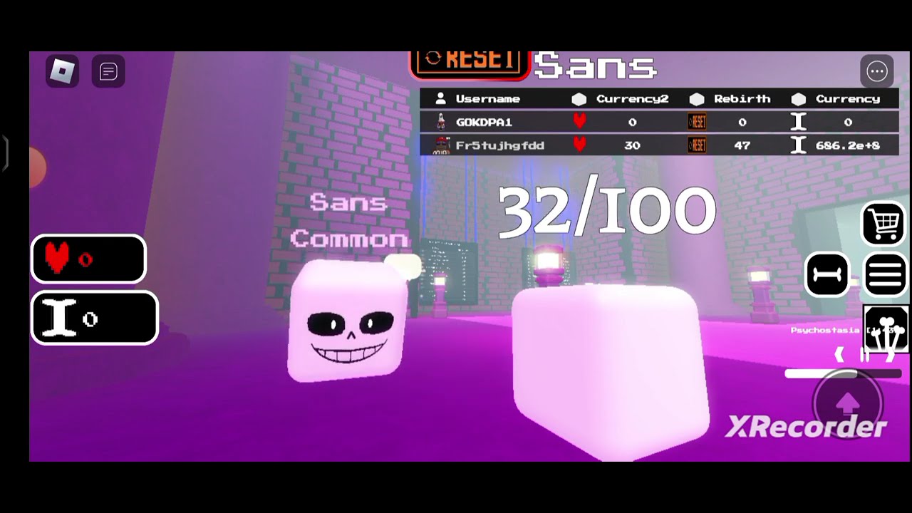 Roblox Sans AU Multiverse Simulator - YouTube