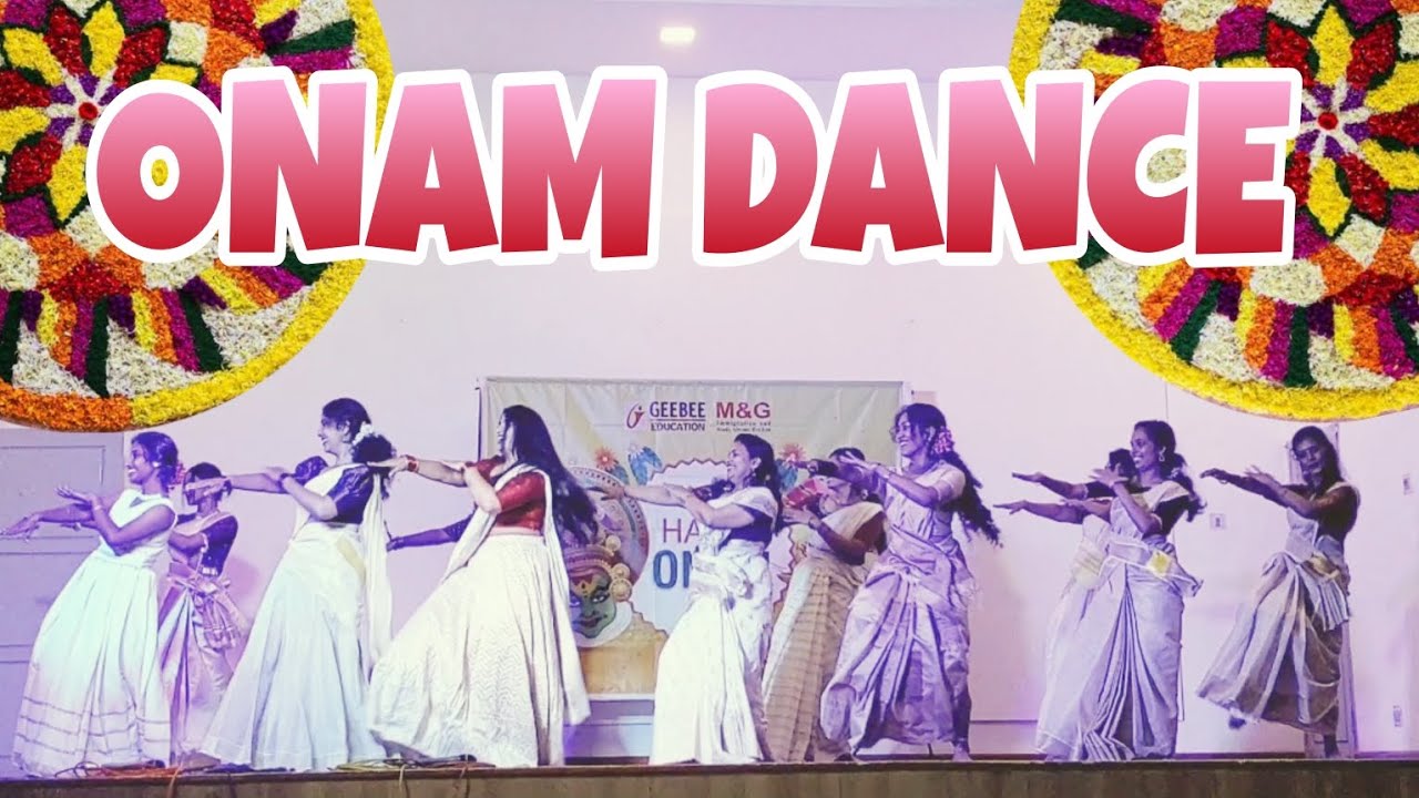Onam Dance🏵️ | Group Dance | Fusion Dance | Dance | Ranjithame x Gemini ...