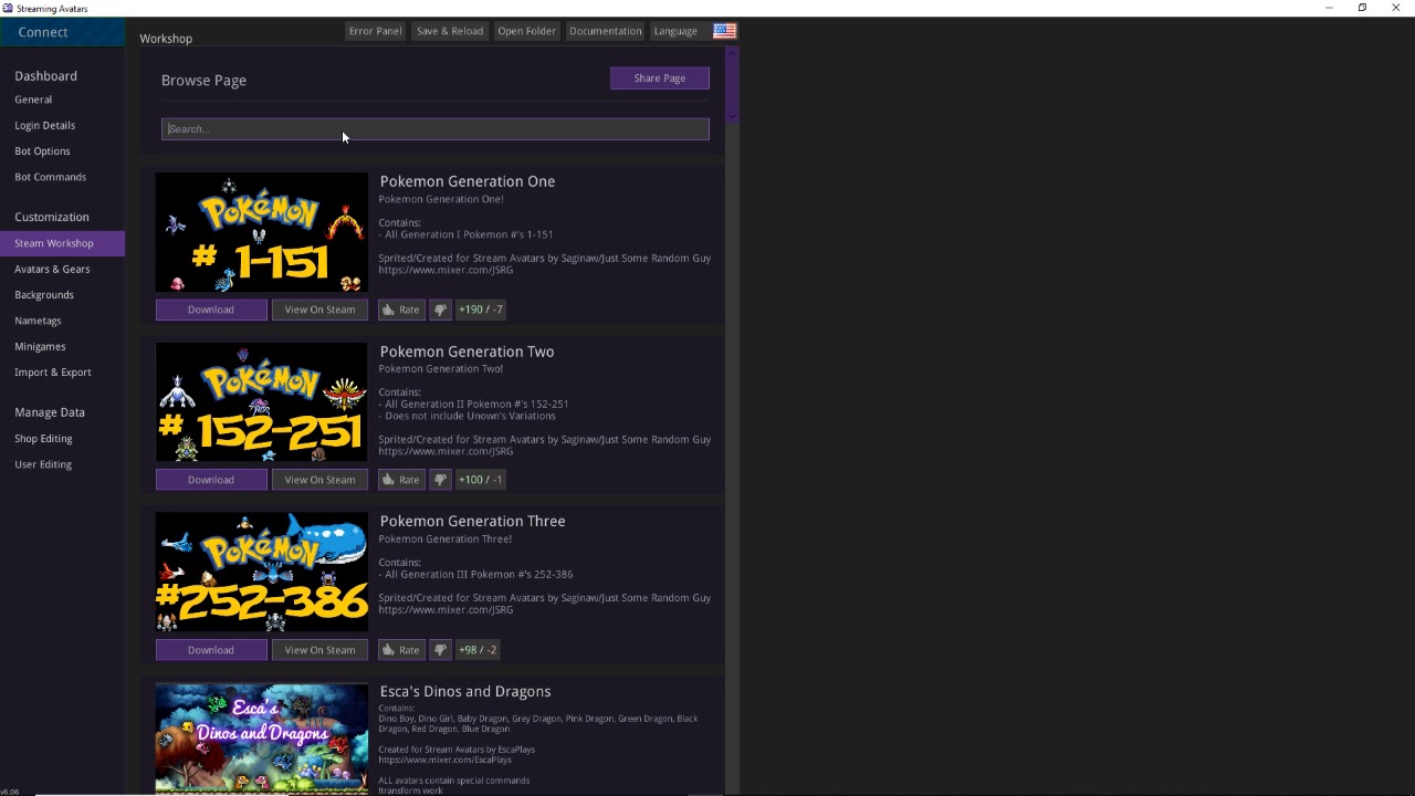 How to publish your custom avatars to steam with Stream Avatars - YouTube