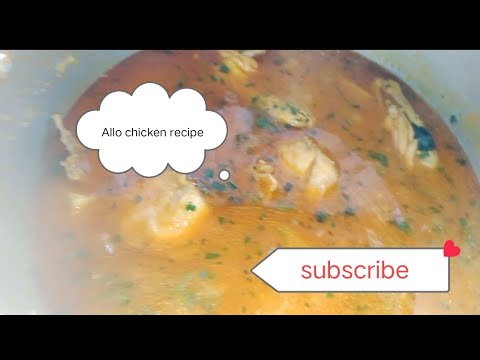 Allo chicken recipe|home made recipe|easy for new cooker's - YouTube