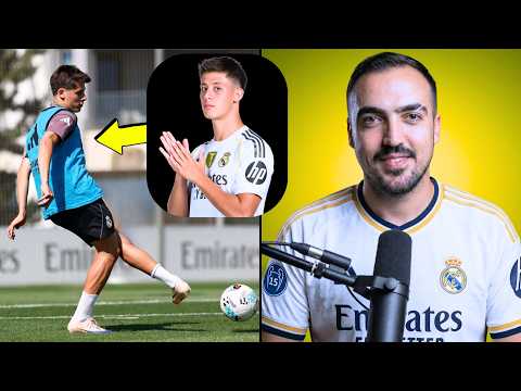 Arda Güler Antrenmanlara Döndü Mü? | Real Madrid vs Athletic Bilbao Maçında Oynayacak Mı?