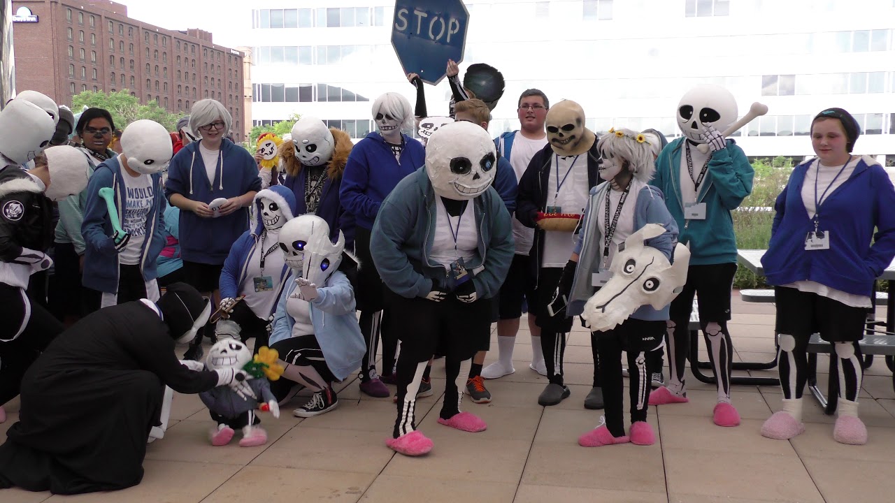 Otakon 2016 Undertale Gathering(4K) - YouTube