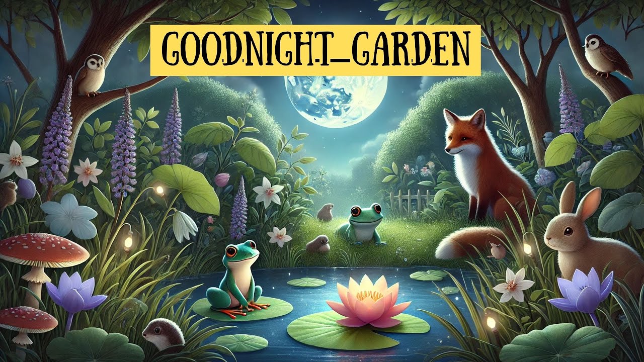 Goodnight Garden 🍃🌙 The PERFECT Soothing Bedtime Story with Relaxing ...