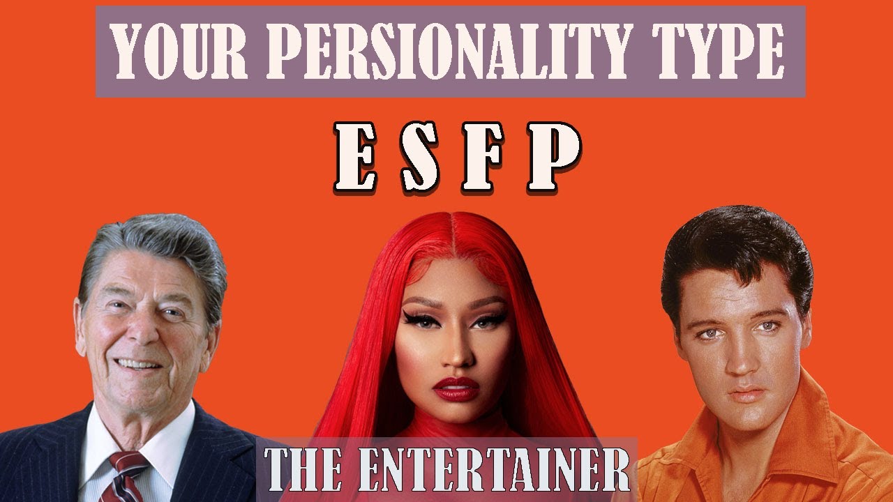 The Entertainer Personality Type ESFP extrovert sensing feeling perceiving - YouTube