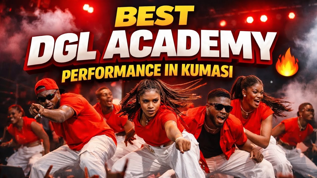 DGL Academy Viral Performance at Indomiefest in Kumasi - YouTube