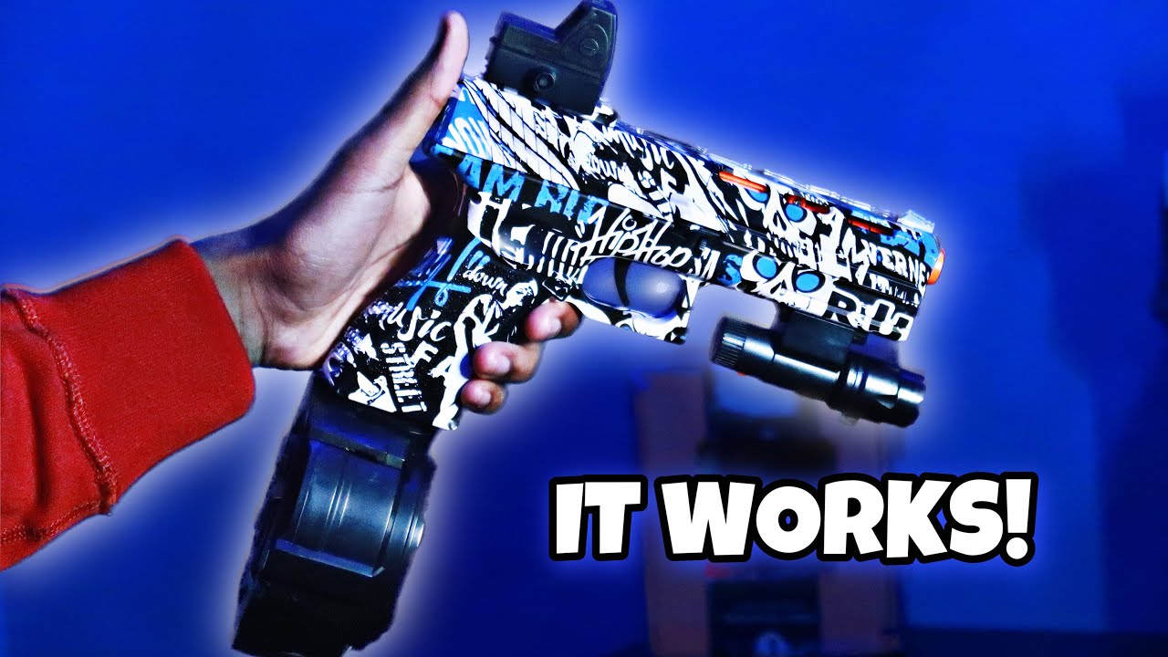 GLOCK GEL BLASTER THAT ACTUALLY WORKS! - YouTube