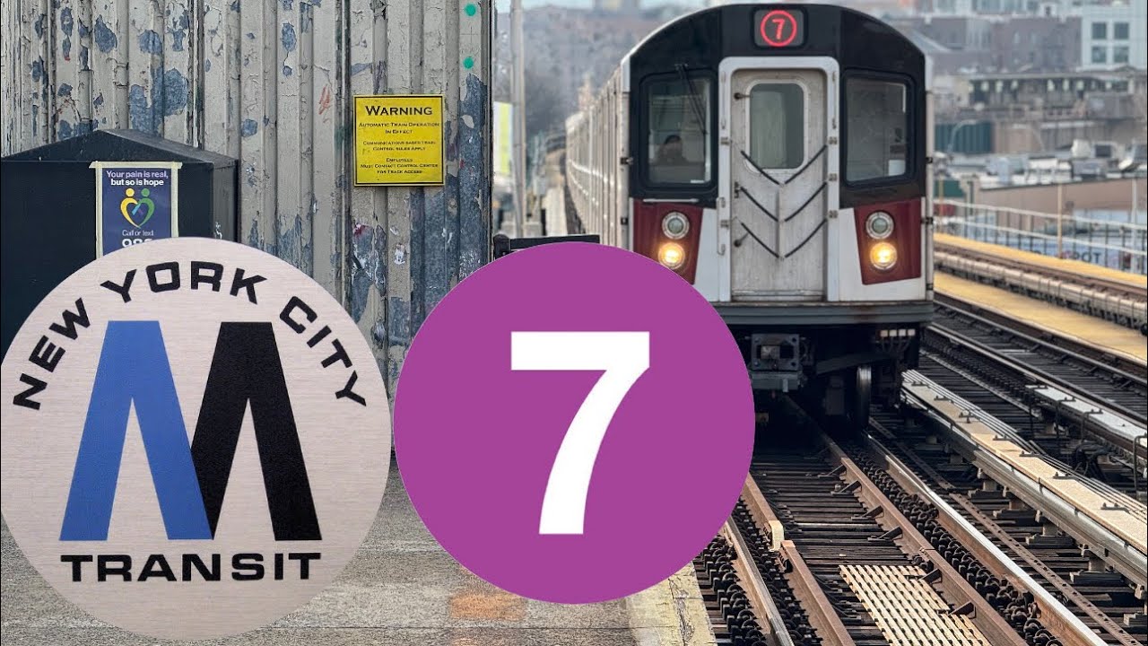 MTA NYCT: (7) Trains Action at 52nd Street [with @Ultimate.Desirous ...