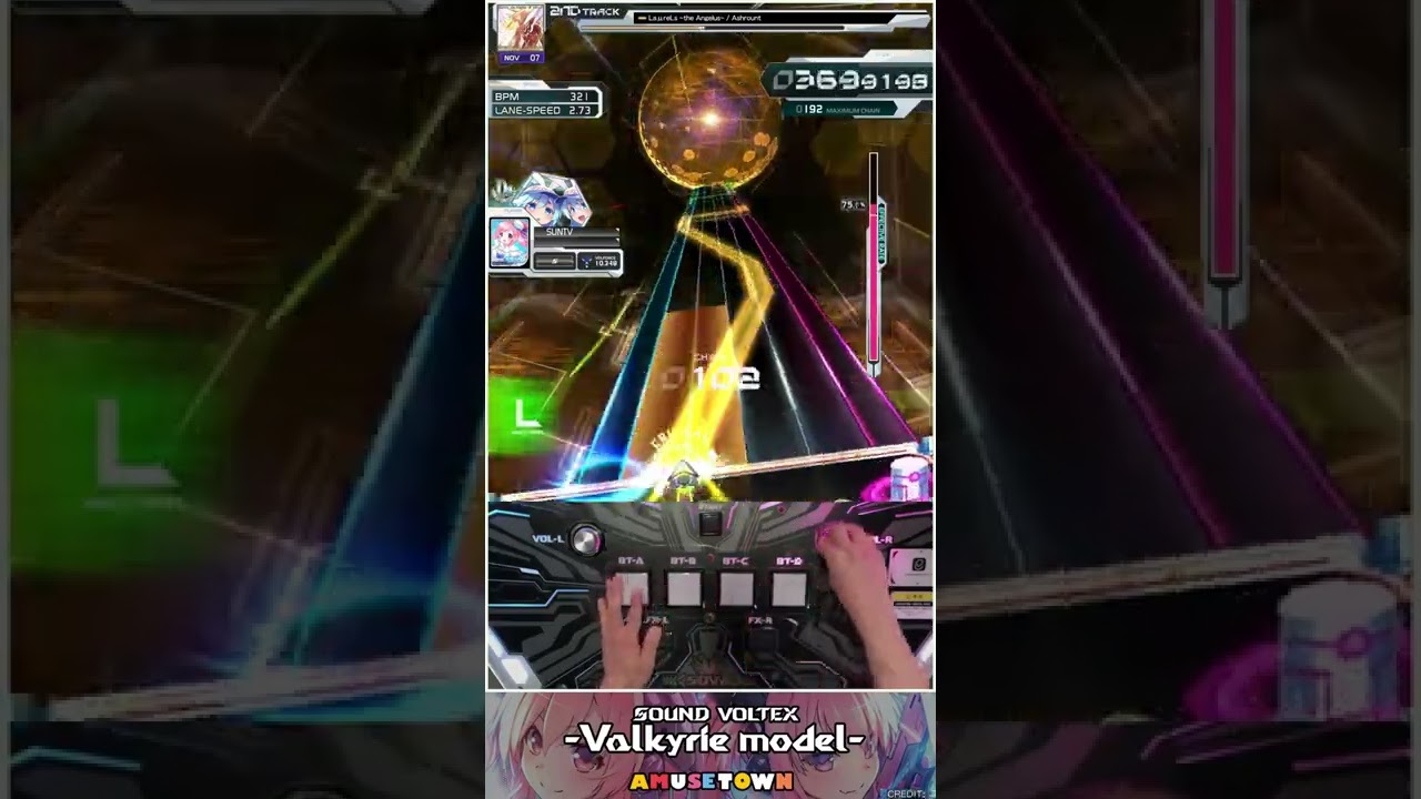Sound Voltex Exceed Gear LaμreLs ~the Angelus~ NOV 7 - YouTube