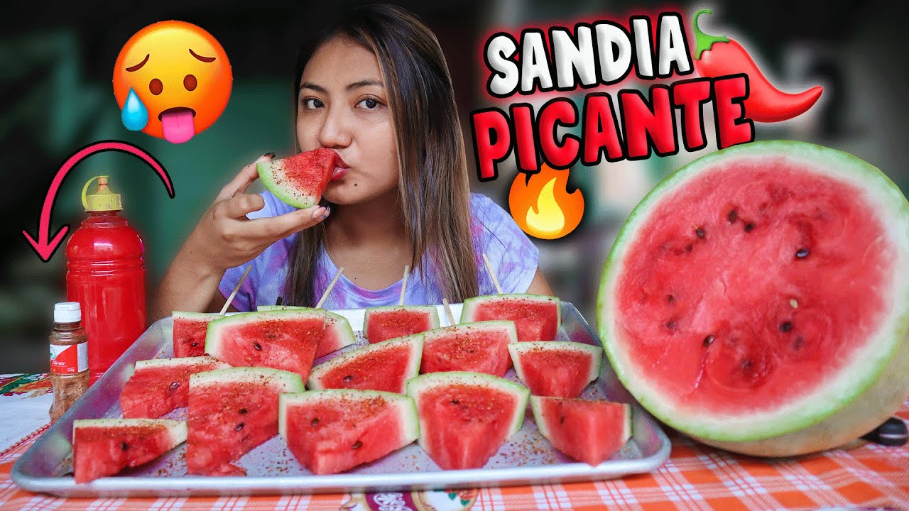 Sandia Con Tajin Chile