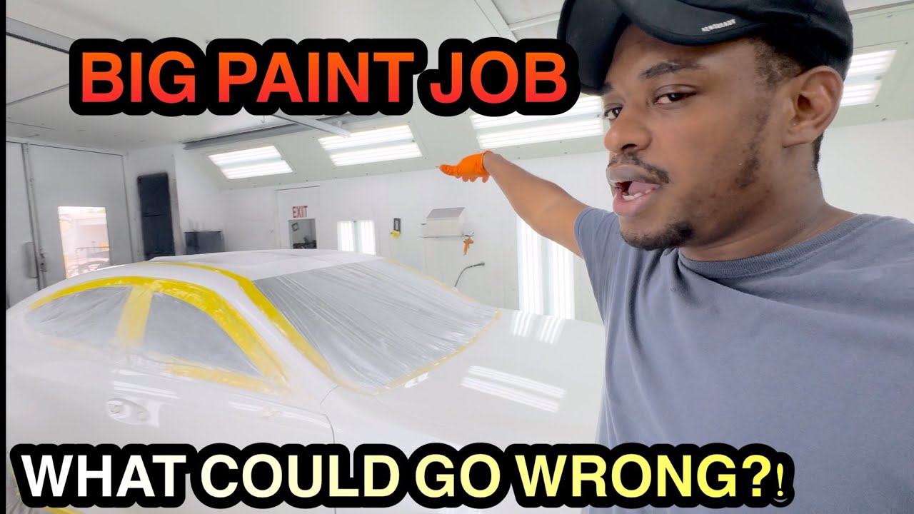 BIG PAINT JOB PROBLEMS - YouTube