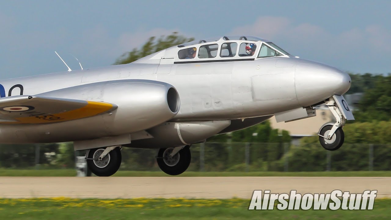 Jet Warbird Day with Pyro! (Part 2) - EAA AirVenture Oshkosh 2018 - YouTube
