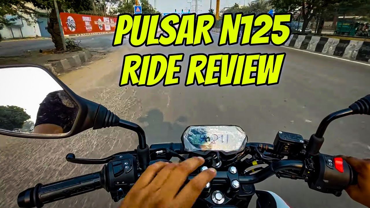 Bajaj Pulsar N125 - Ride Review | Ride quality,Engine power & Mileage ...