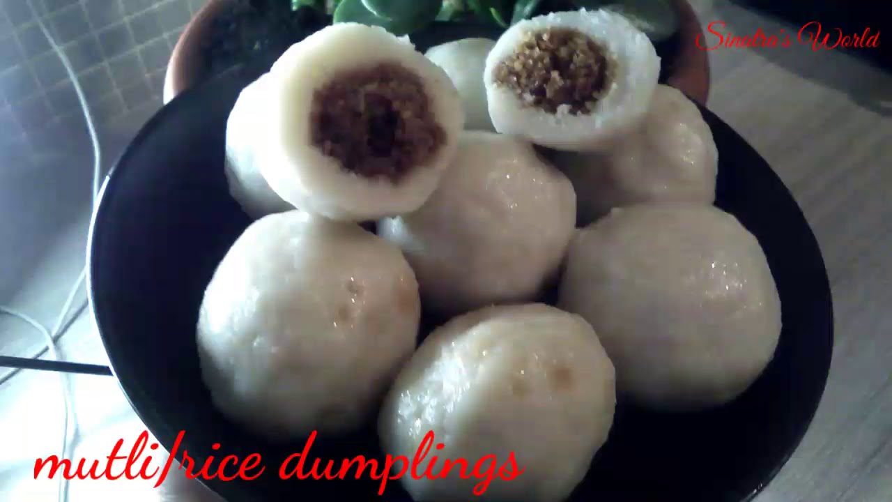 Goan Mutli/Rice dumplings #Sinatrasworld #Goa Goans tea time snack ...
