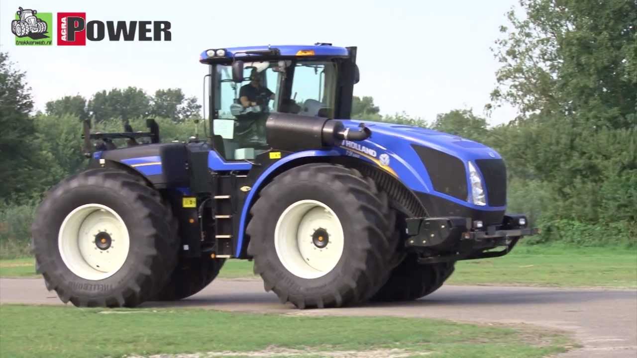 New Holland T9.560 op AgroTechniek Holland 2012 - YouTube