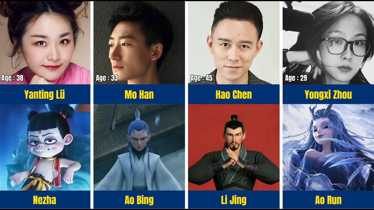 Nezha 2 Voice Actors 🎤🎭 Ne Zha 2 Voice Cast - YouTube