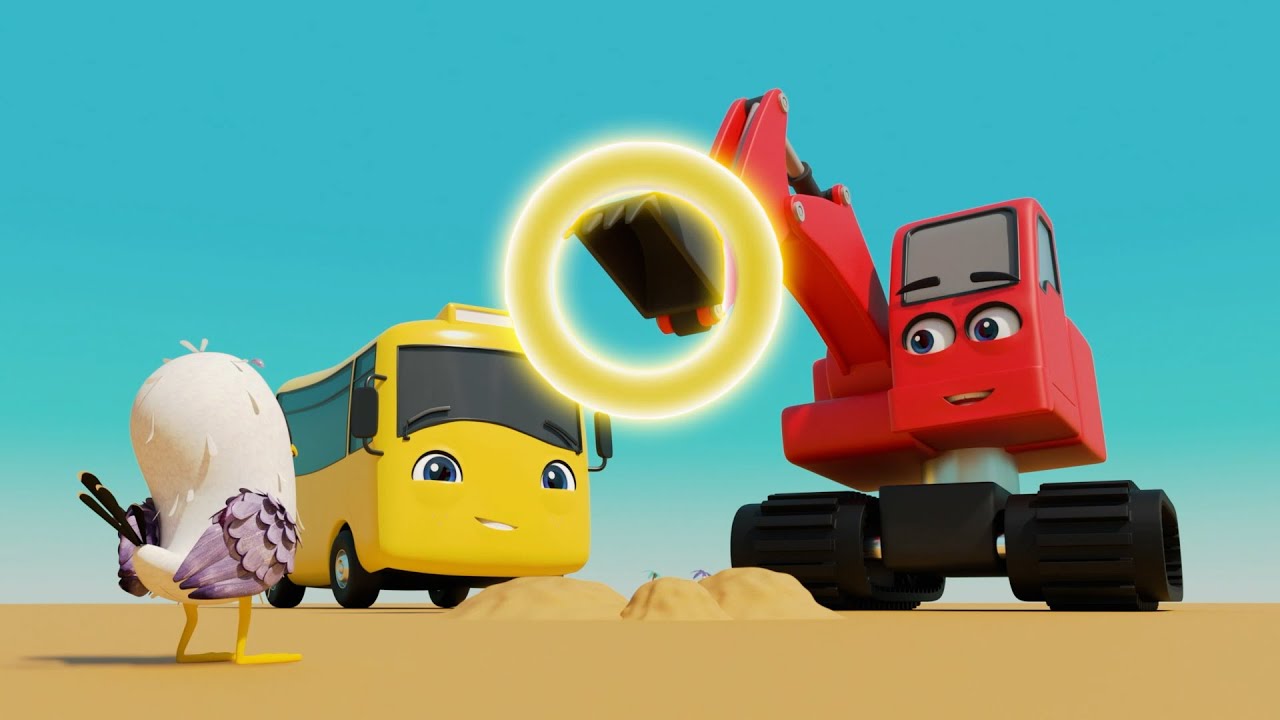 Buster And Digger Find Shapes Song! | Go Buster | Baby Cartoon | Kids ...