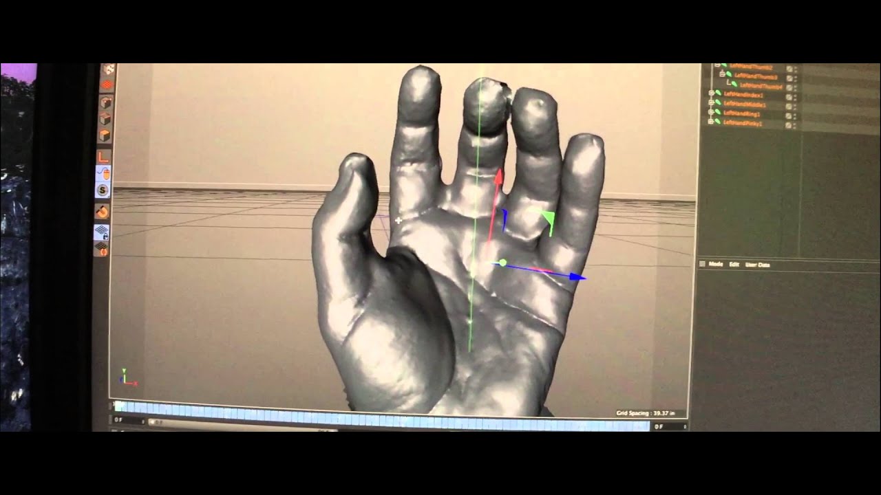 Creating a Realistic, Animated 3D Hand - YouTube