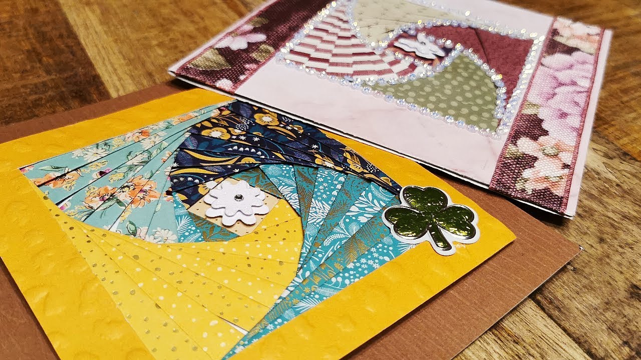 Je crée une carte Scrap avec des produits ACTION - YouTube