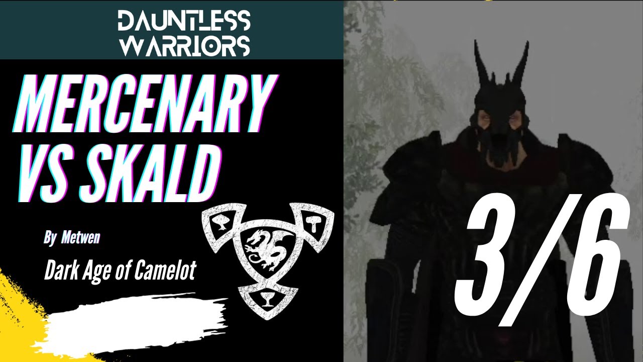 DAoC Solo Mercenary (Dark Age of Camelot) (No AHK) vs Skald 3/6 - YouTube