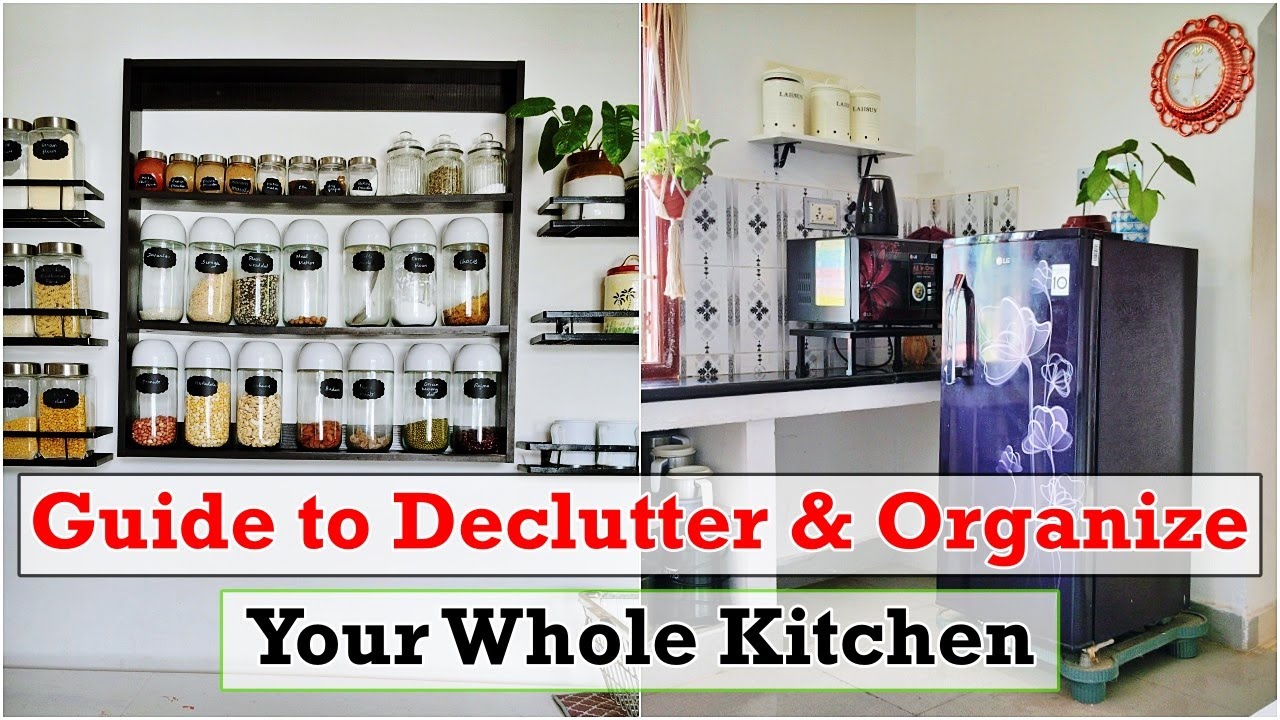 24 Categories to Declutter & Organize in Your Kitchen | Decluttering ...