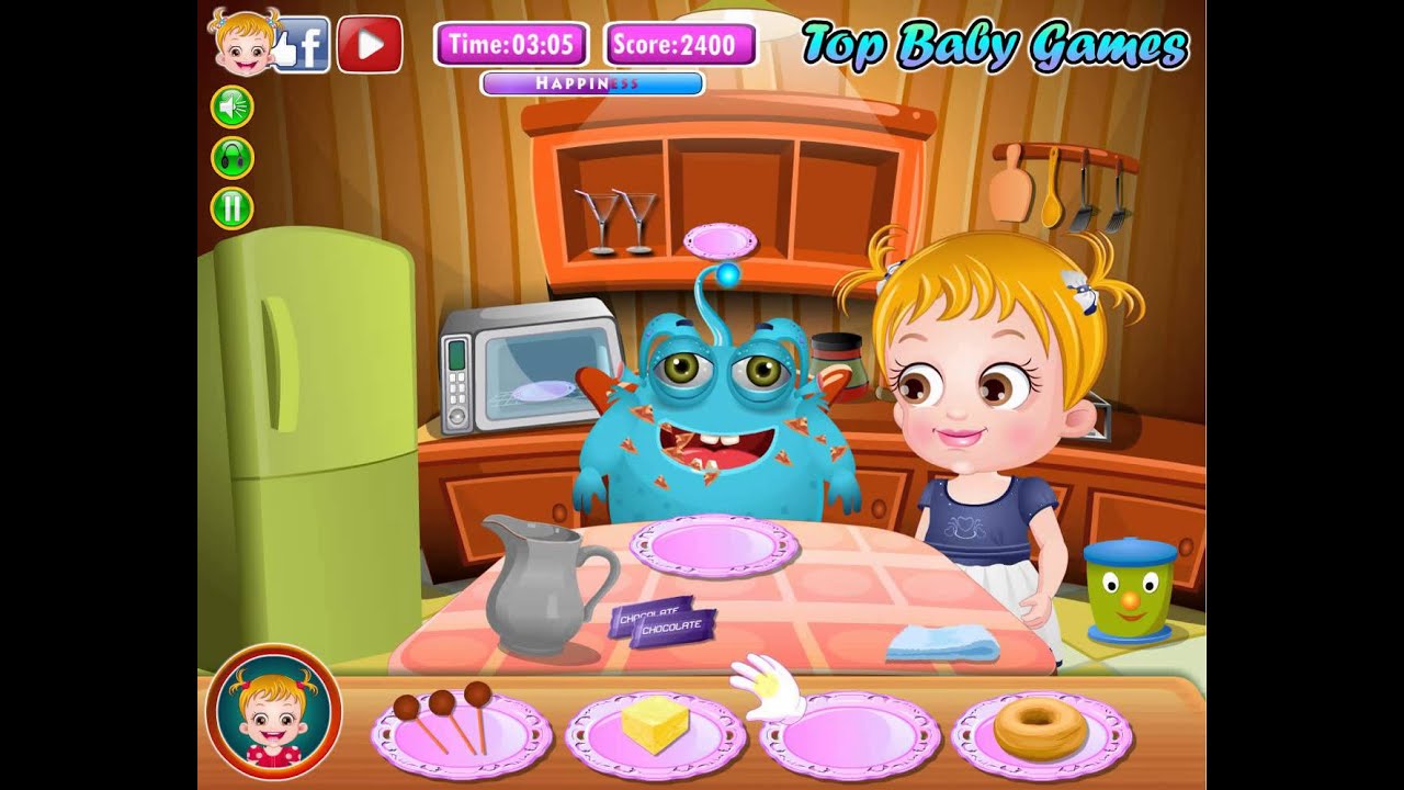 Baby games -baby hazel alien friend - YouTube