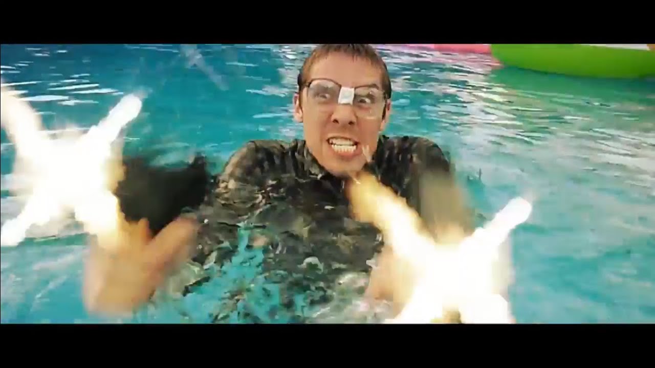NERD RAGES IN POOL!!! - YouTube