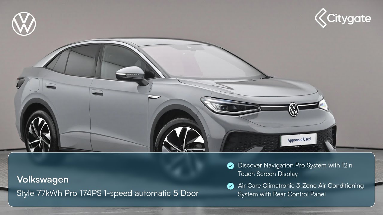 Volkswagen ID.5 - Style 77kWh Pro 174PS 1-speed automatic 5 Door ...